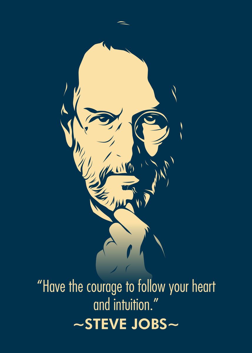 'Steve Jobs' Poster, picture, metal print, paint by Miracle Studio ...