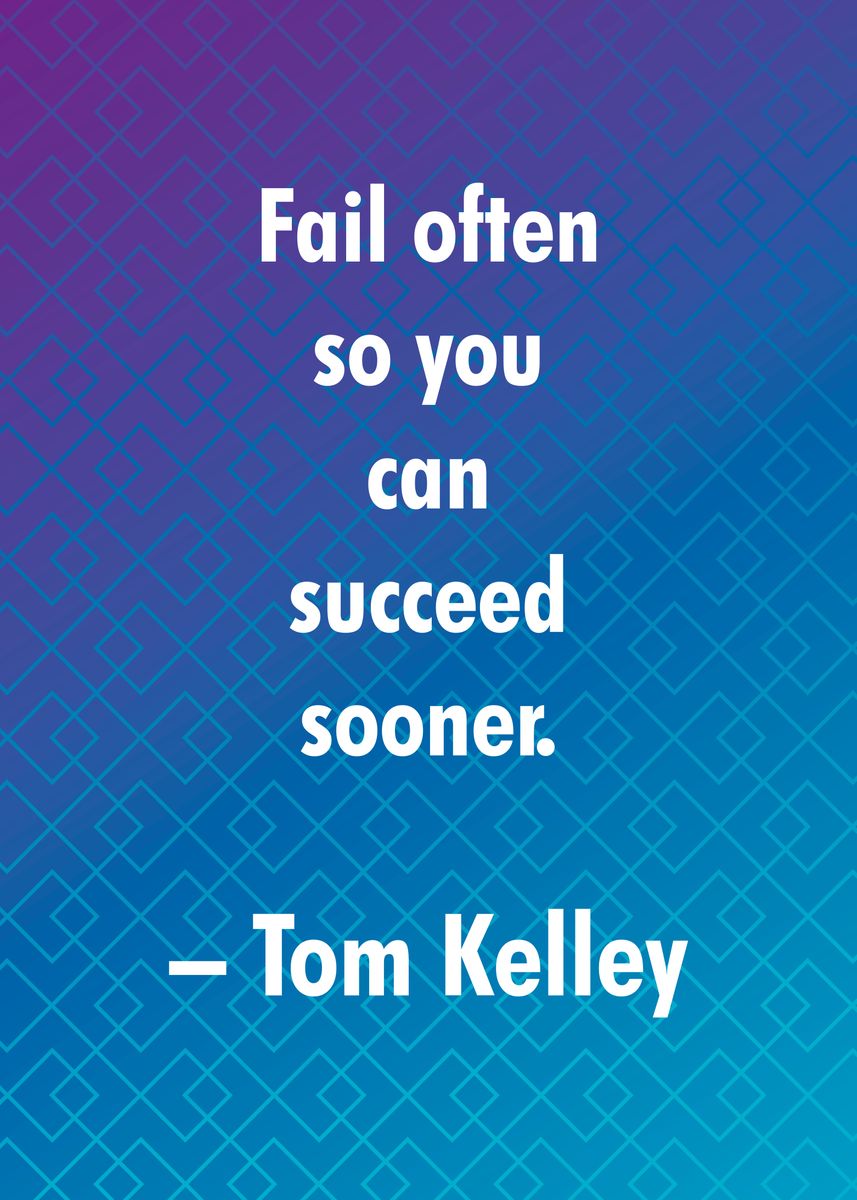 'Tom Kelley' Poster, picture, metal print, paint by Reflection Quotes ...
