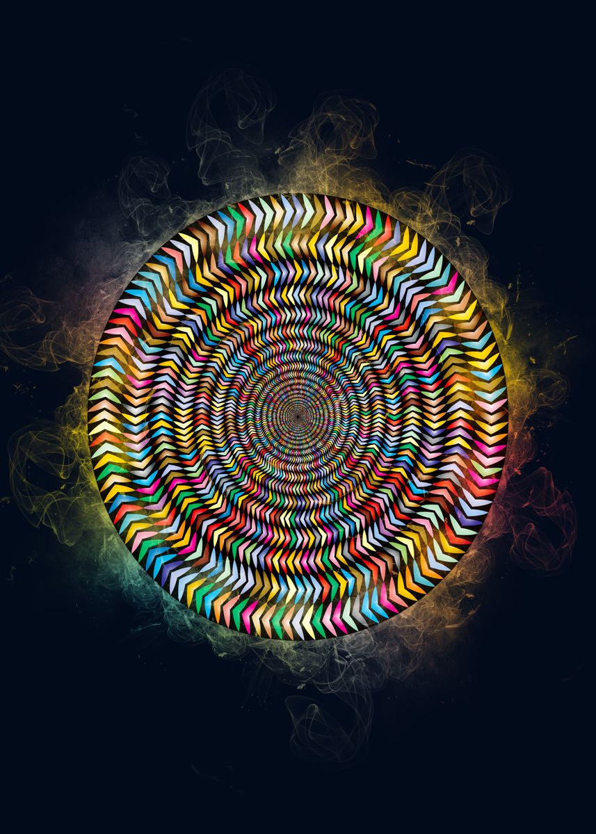 'Abstract Prismatic' Poster, picture, metal print, paint by shiner ...