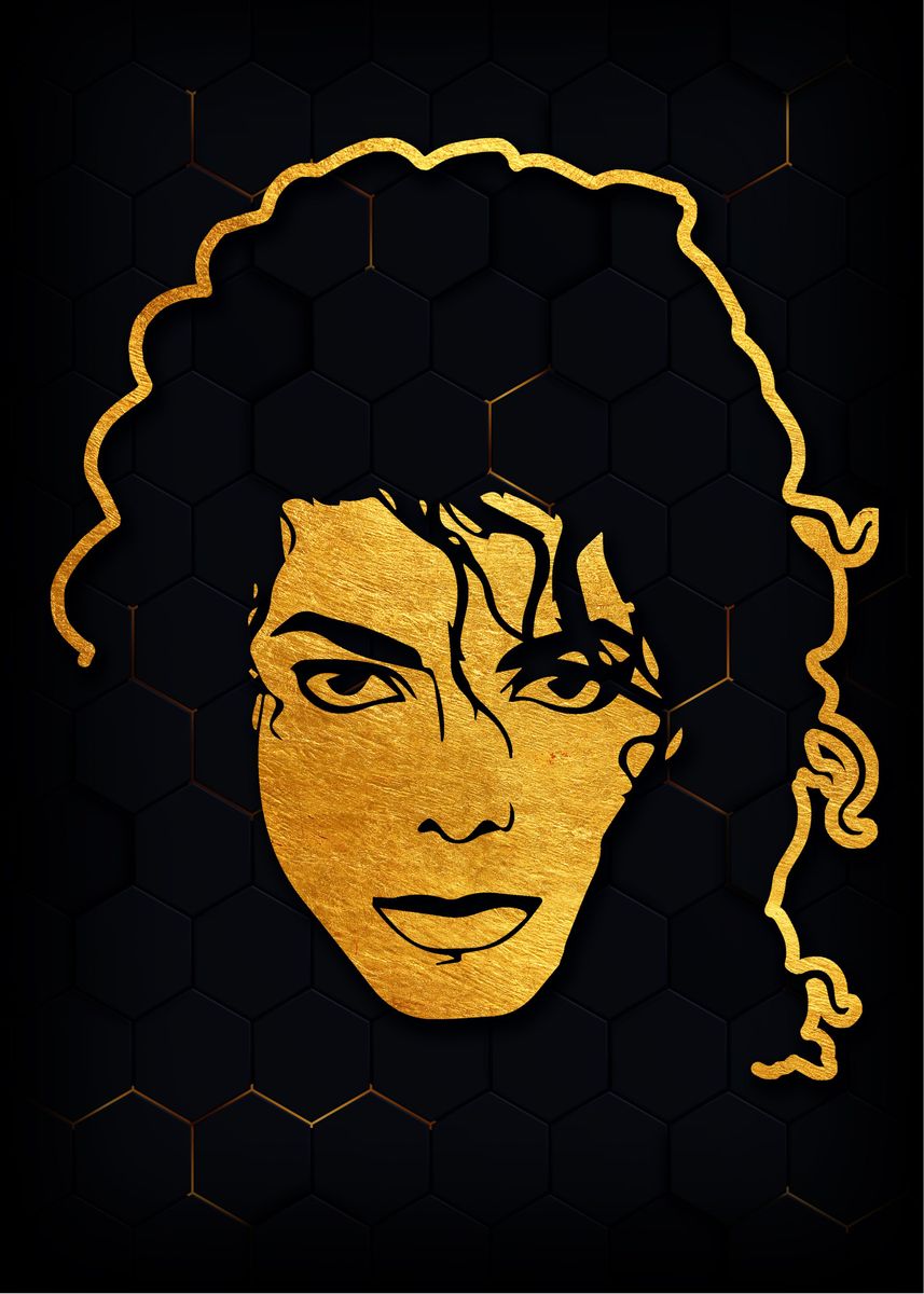 'MICHAEL JACKSON' Poster, picture, metal print, paint by Vincent Vorce ...