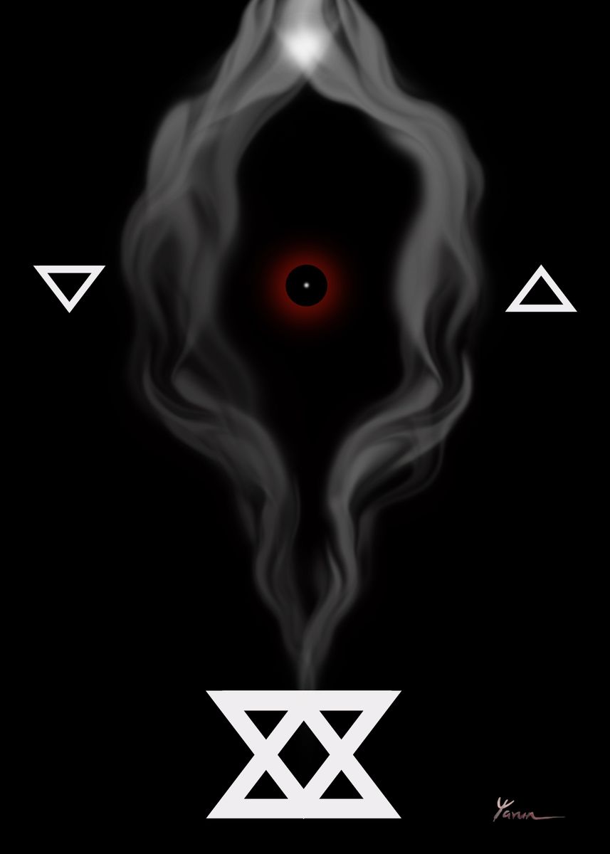 'Cosmic Prayer ' Poster, picture, metal print, paint by Tarun Cherian ...