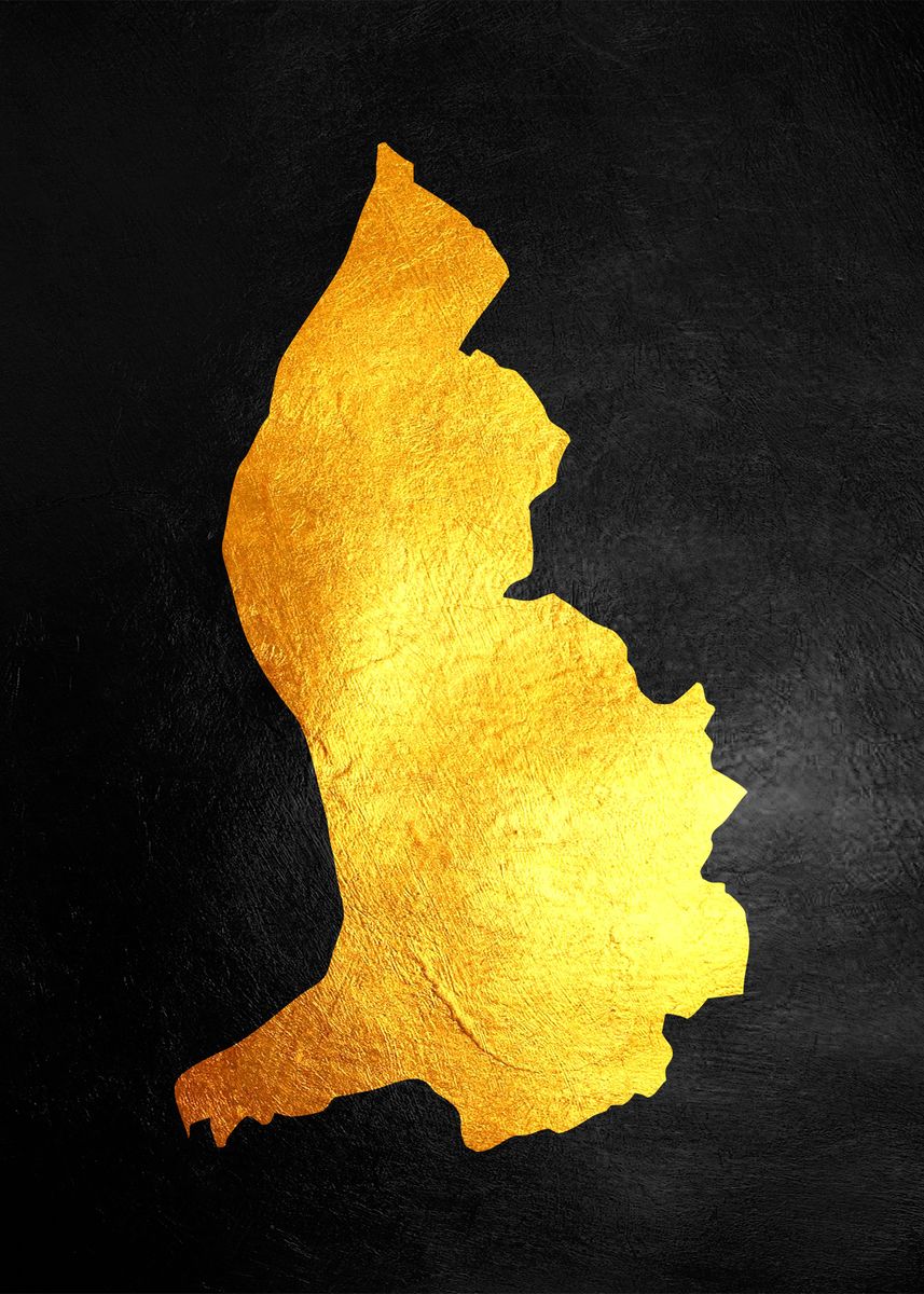 'Liechtenstein' Poster, picture, metal print, paint by ABConcepts ...