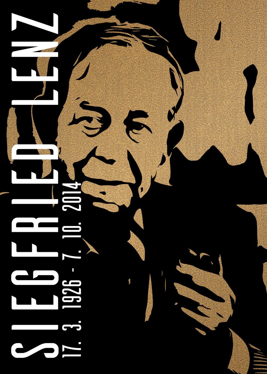 'Siegfried Lenz' Poster, picture, metal print, paint by Petra ...