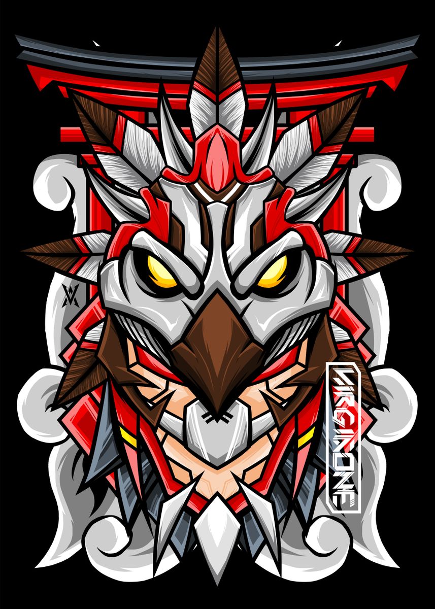 'DARK SHAMAN' Poster by virgiaone | Displate