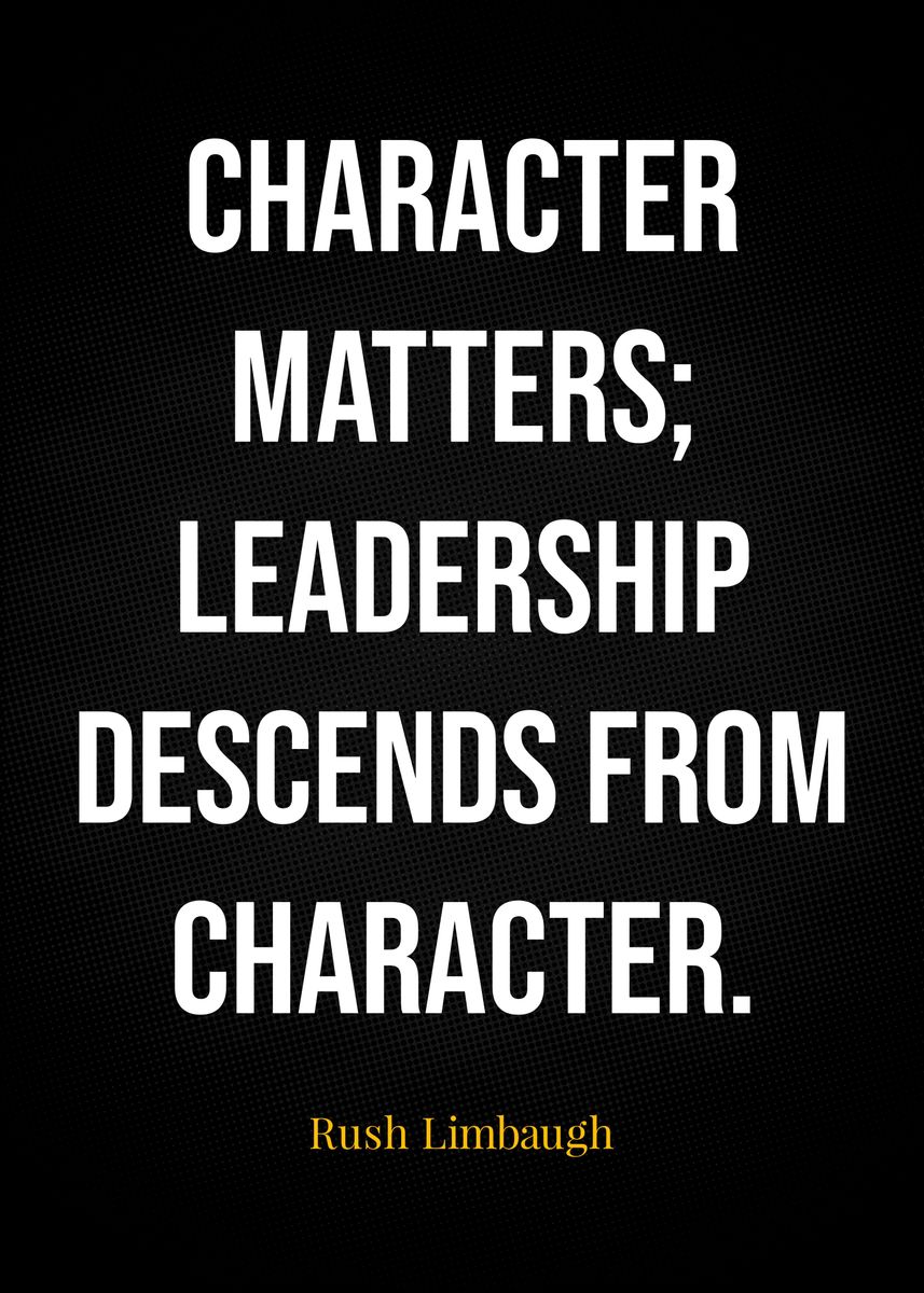 'Rush Limbaugh Quotes ' Poster, picture, metal print, paint by Tokhidin ...