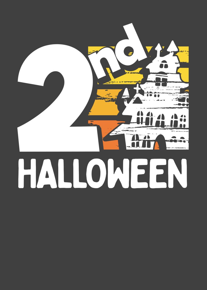 'Second Halloween castle' Poster, picture, metal print, paint by BeMi ...