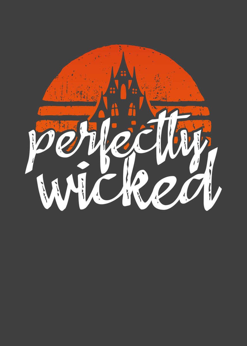 'Wicked Castle' Poster, picture, metal print, paint by BeMi | Displate