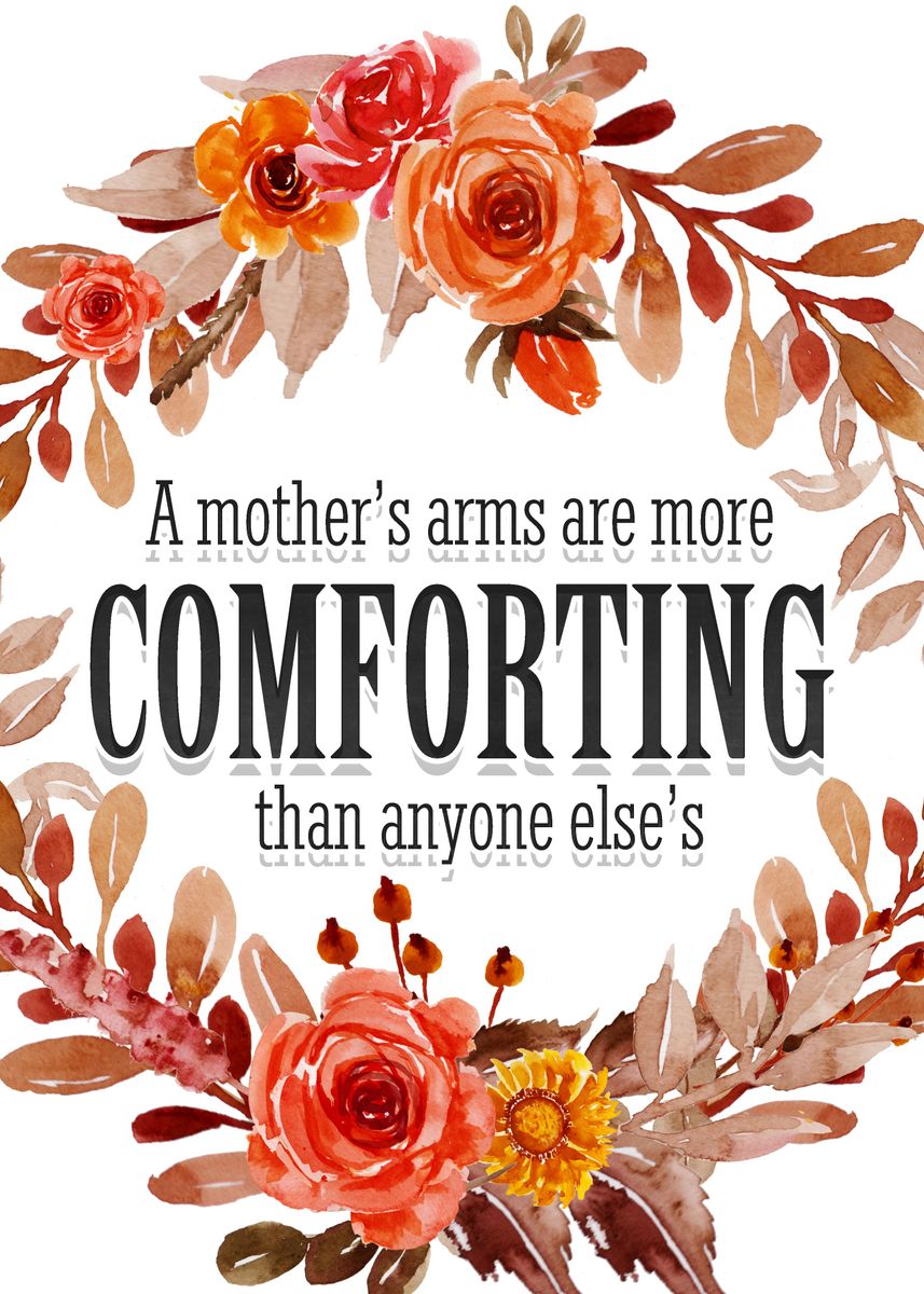 'Comforting' Poster by Juliana RW | Displate