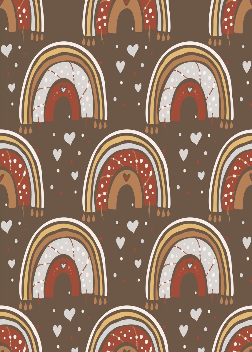 'rainbow' Poster by yvon | Displate