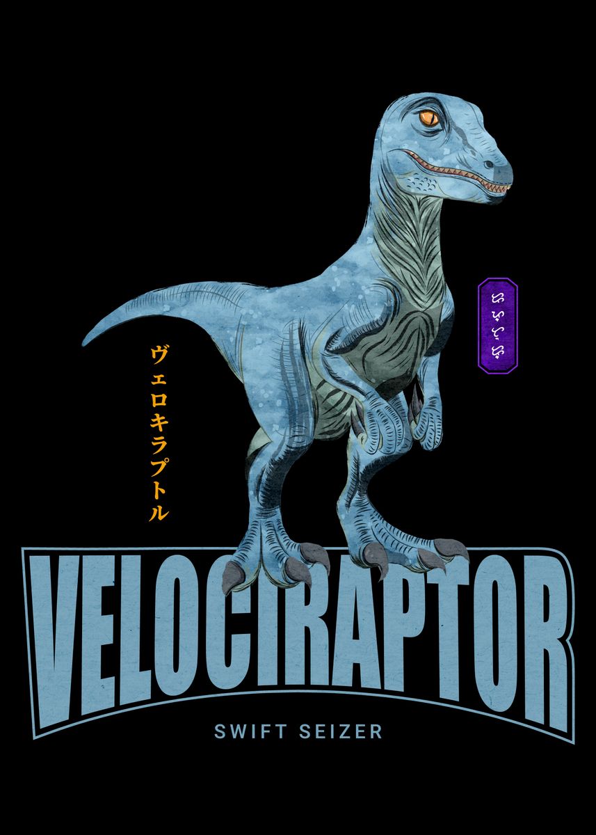 'Raptor' Poster by Thor Reyes | Displate