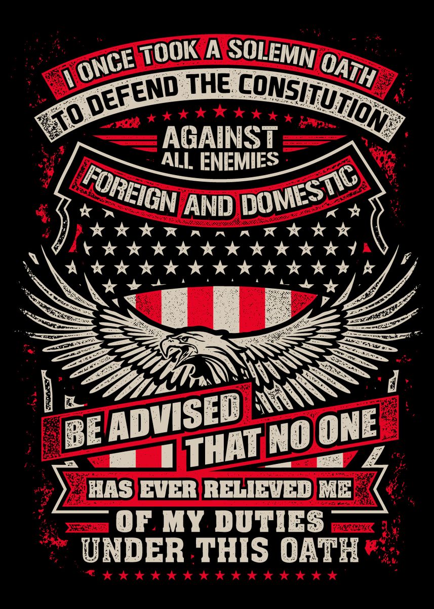 'Gun control veteran army' Poster, picture, metal print, paint by Ron ...