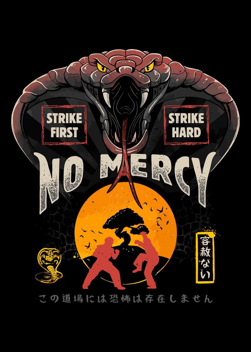 'No Mercy' Poster, picture, metal print, paint by Ultimate Design ...