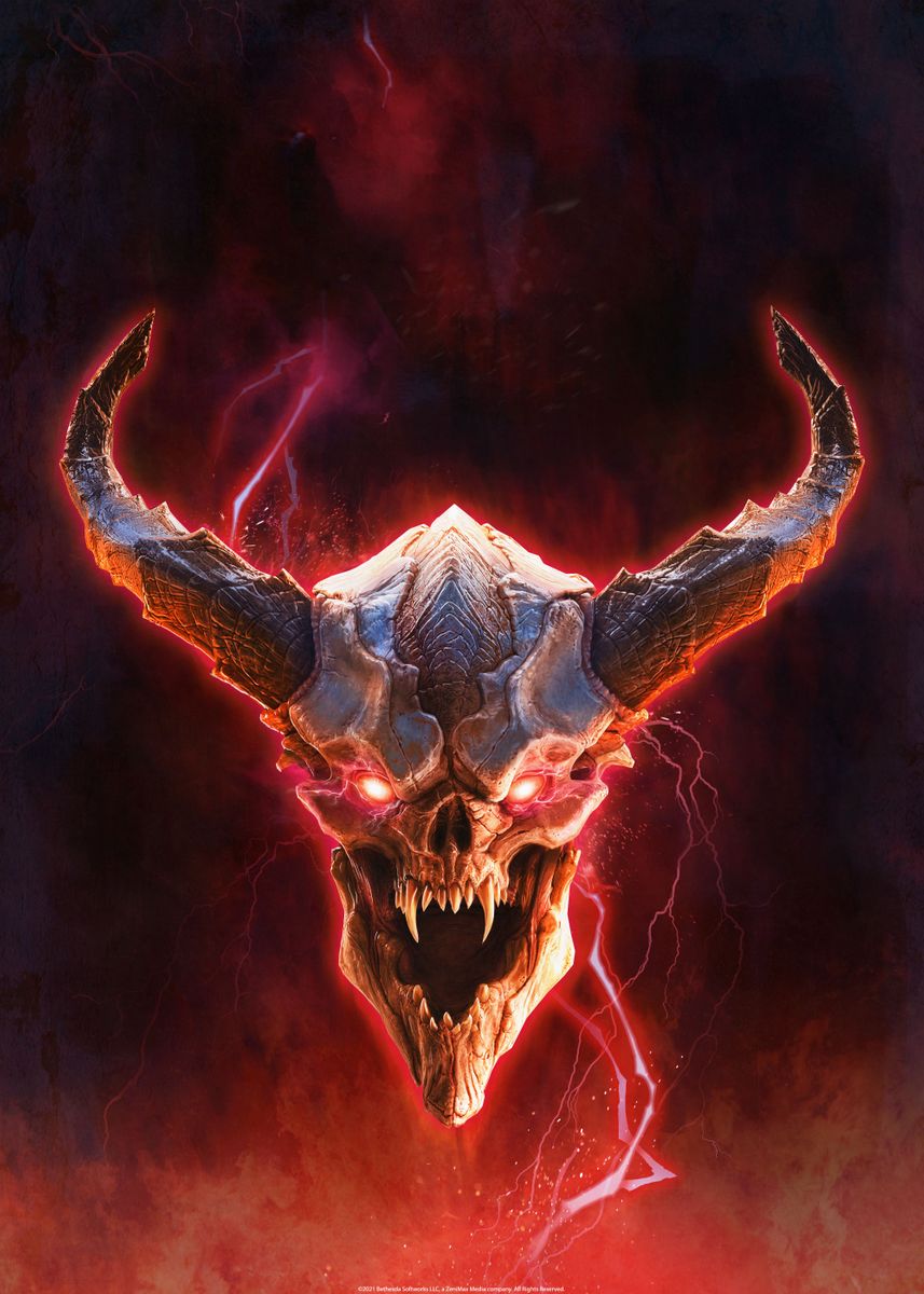 'DOOM VFR' Poster, picture, metal print, paint by DOOM | Displate