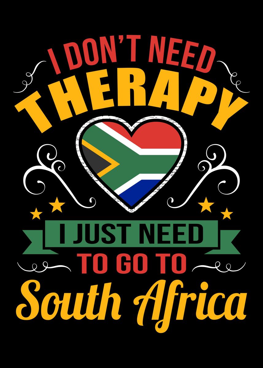'South Africa' Poster by Hexor | Displate