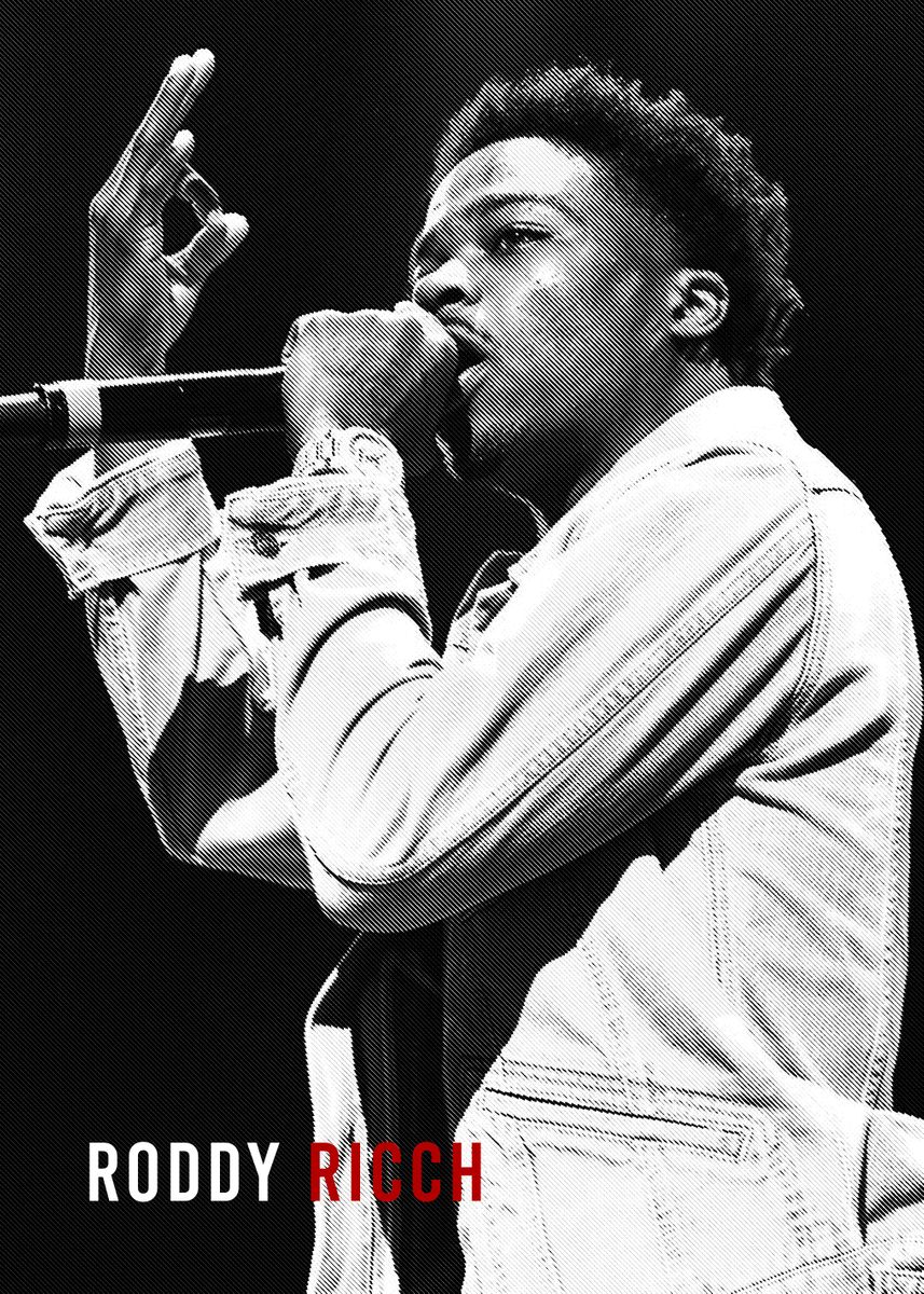'RODDY RICCH' Poster by Bestselling Music Posters | Displate