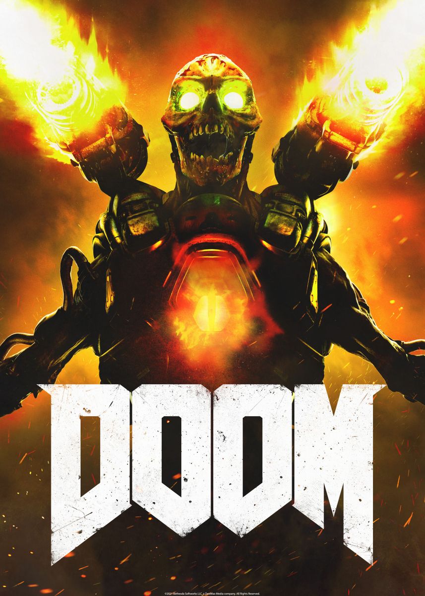 'The Revenant Logo' Poster, picture, metal print, paint by DOOM | Displate