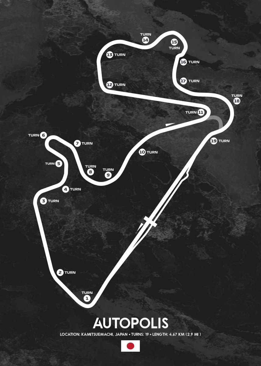 'Autopolis ' Poster, picture, metal print, paint by Mapsters | Displate