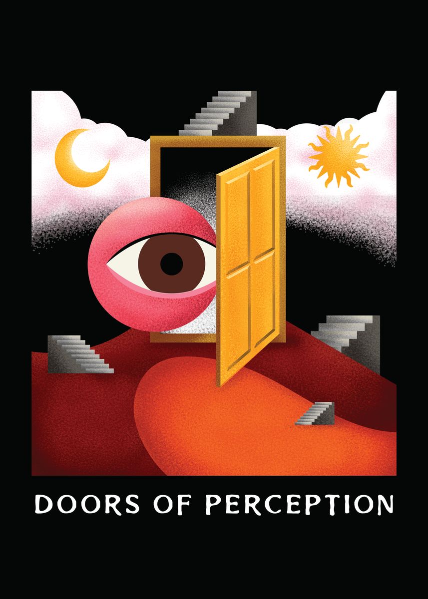 'Doors Of Perception' Poster by Dino | Displate