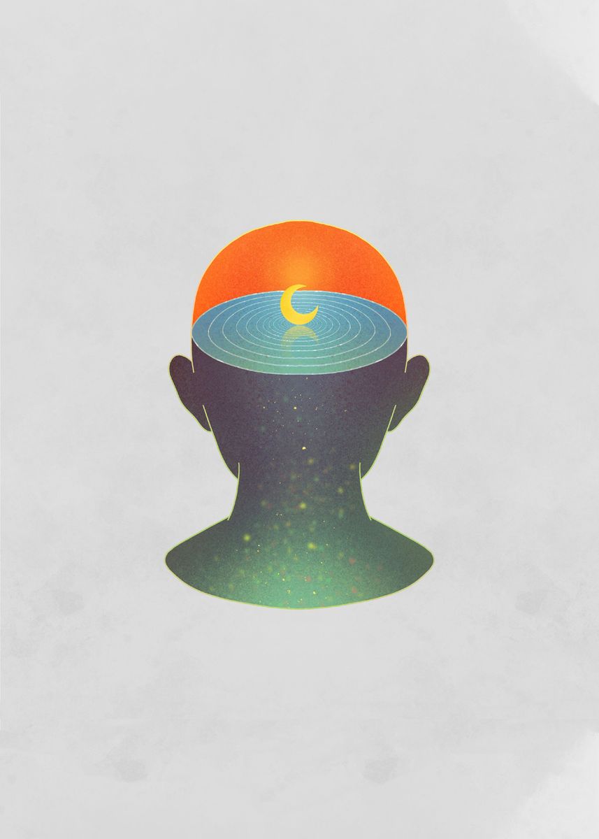 'Infinity Mind' Poster by Plim | Displate