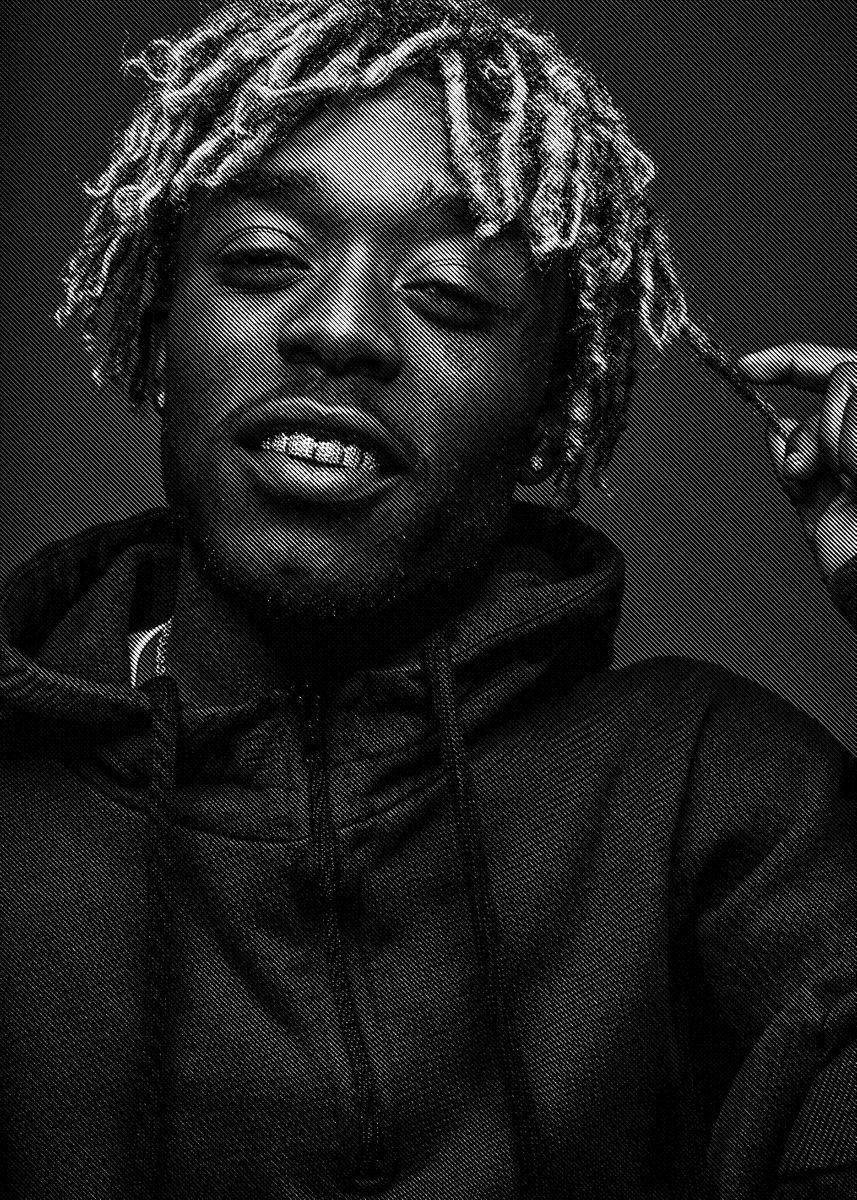 'LIL UZI VERT' Poster, picture, metal print, paint by Bestselling Music ...