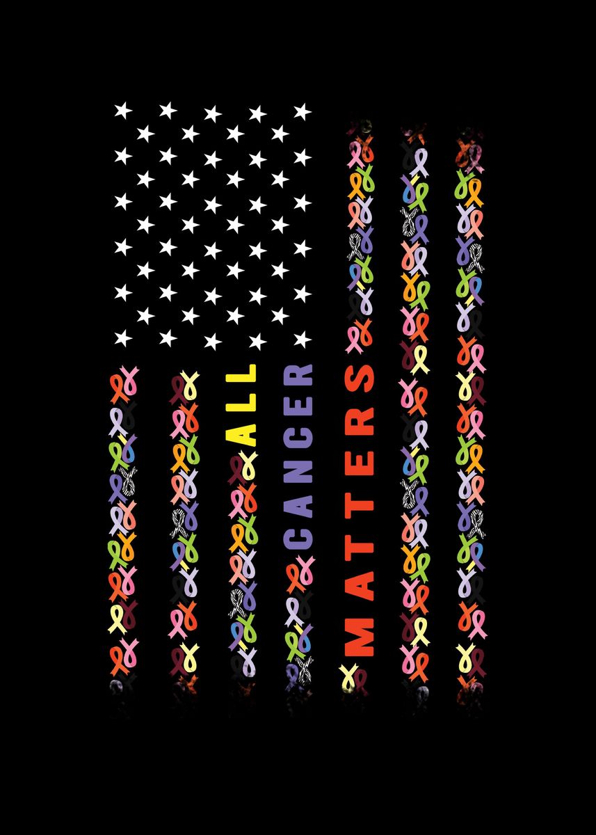 'All Cancer Matters' Poster, picture, metal print, paint by ...