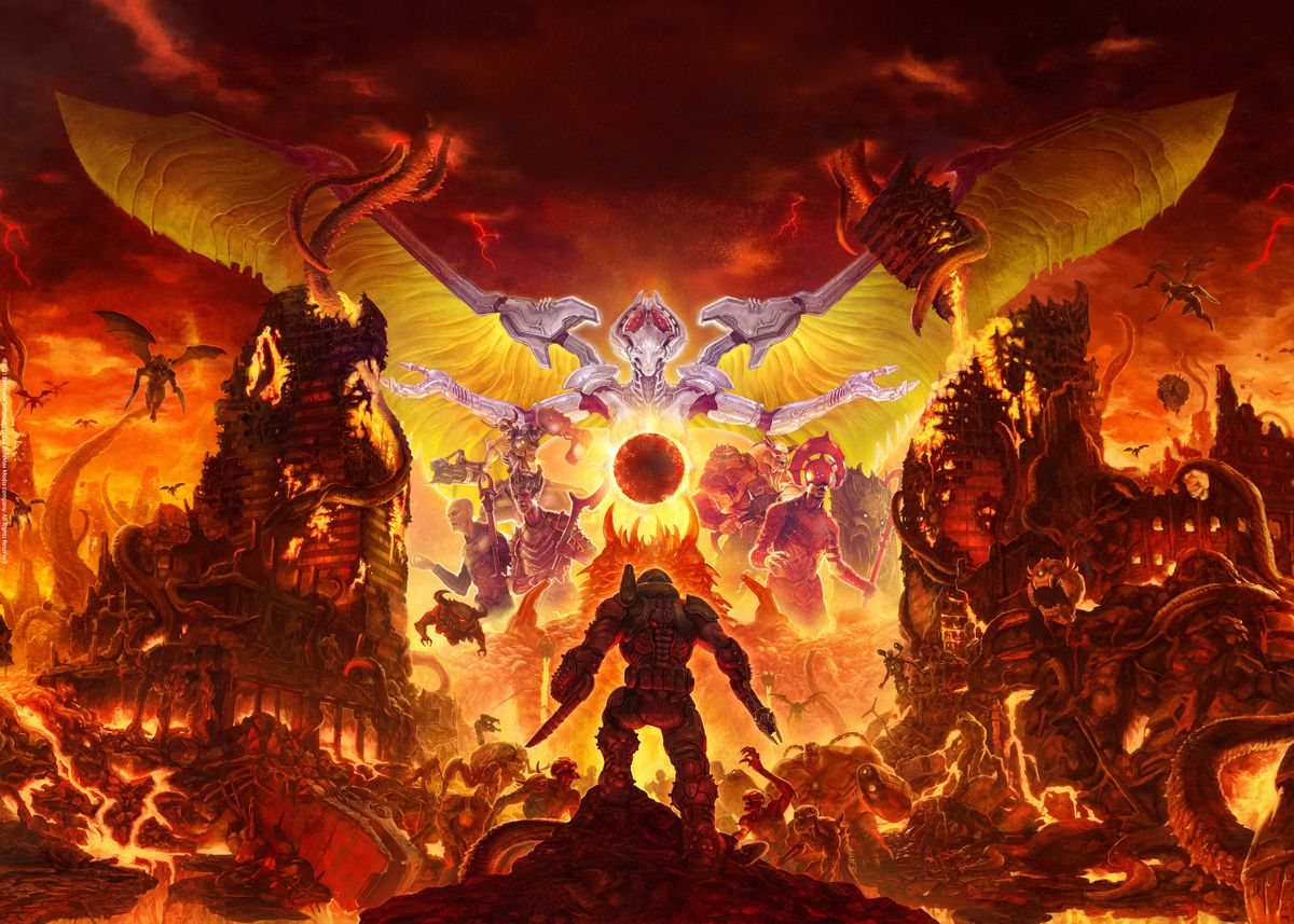 'Khan Maykr Horizontal' Poster by DOOM | Displate