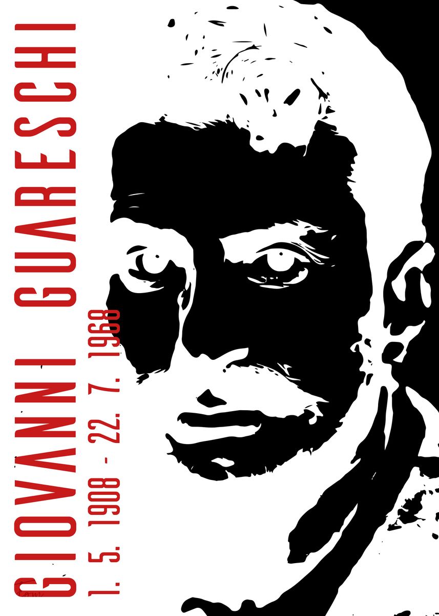 'Giovanni Guareschi' Poster by Petra Rommelfanger | Displate