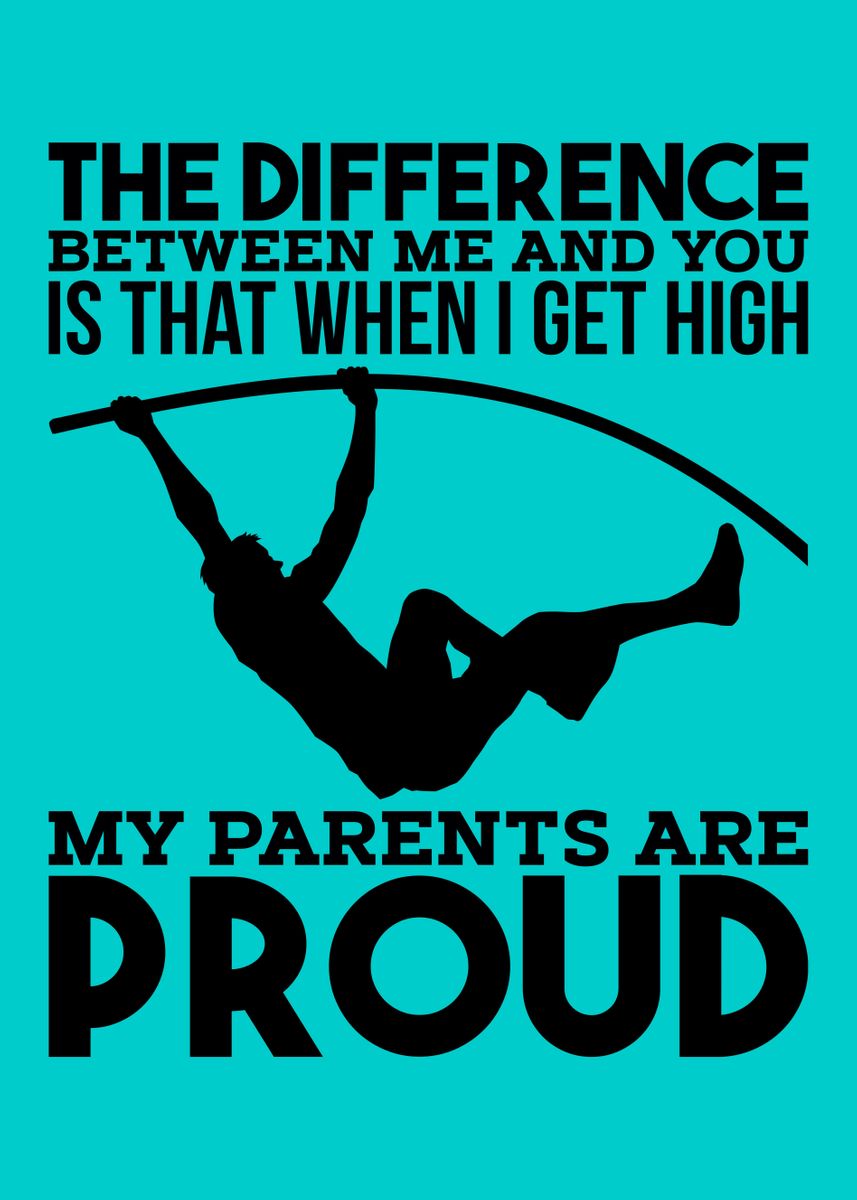 'Pole Vaulting' Poster by Shiva121 | Displate