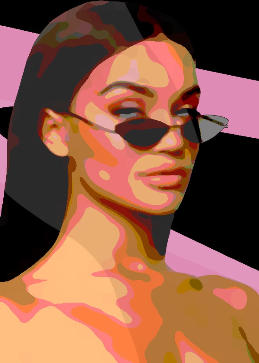 'Pretty Hoe' Poster by Articoolate | Displate