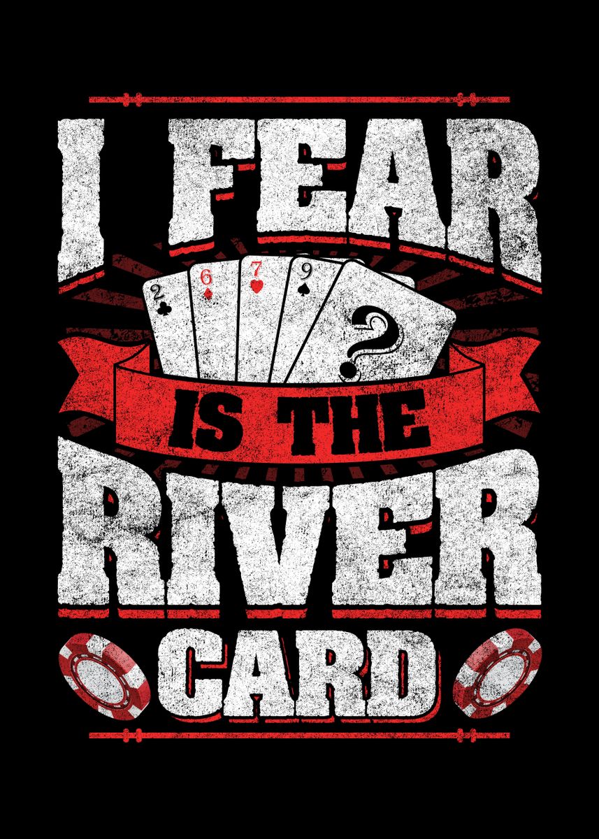 'Poker Pokerface All In' Poster, picture, metal print, paint by ...