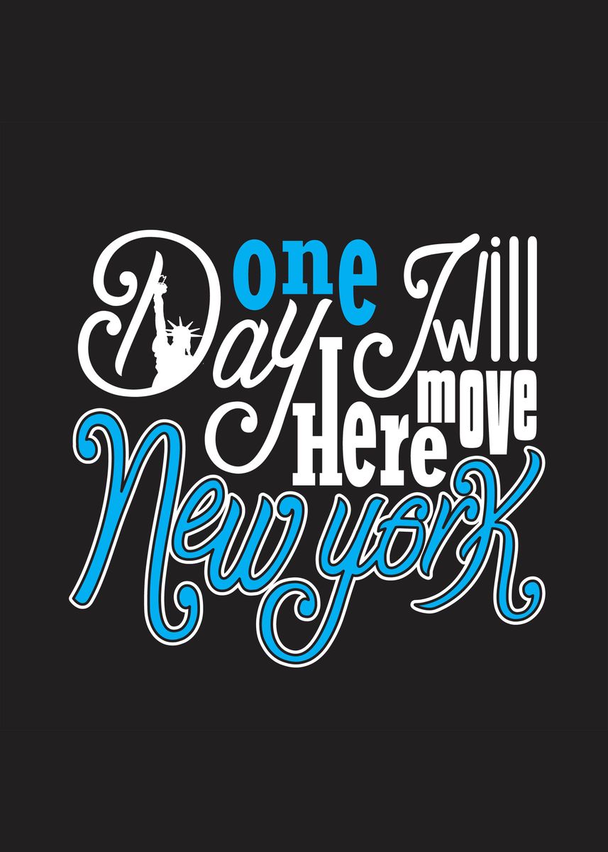 'One New York' Poster, picture, metal print, paint by Beone Digital ...