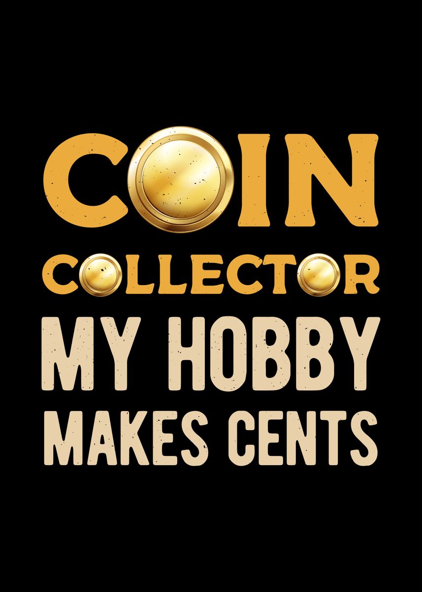 'Funny Coin Collector' Poster, picture, metal print, paint by Visualz ...