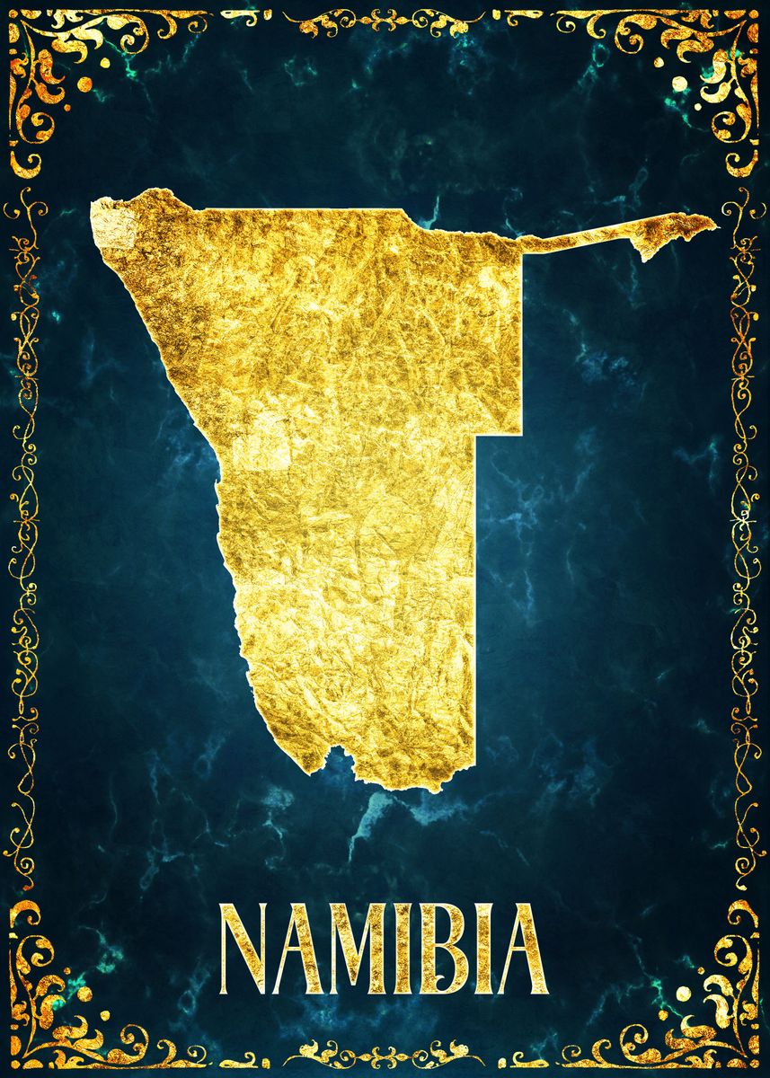 'Namibia' Poster by SplashDesign | Displate