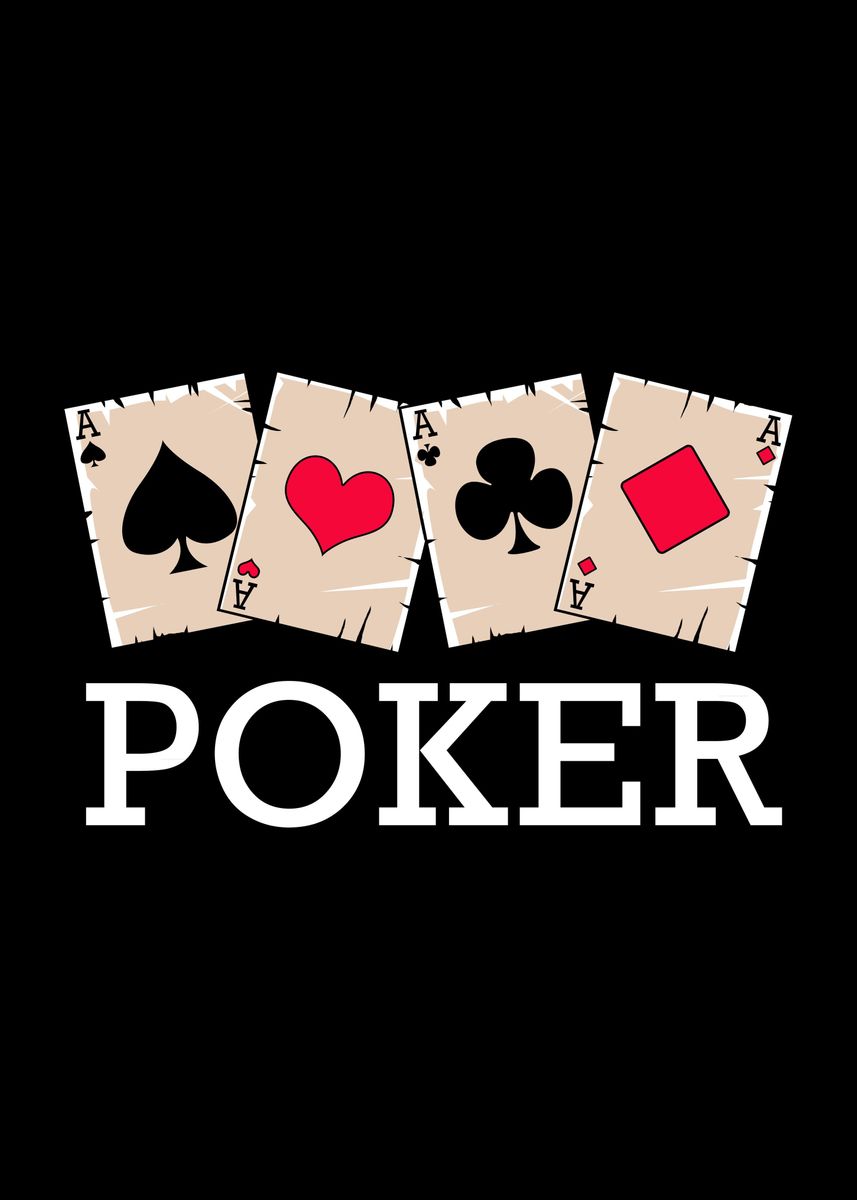 'Poker Player Card' Poster by FunnyGifts | Displate