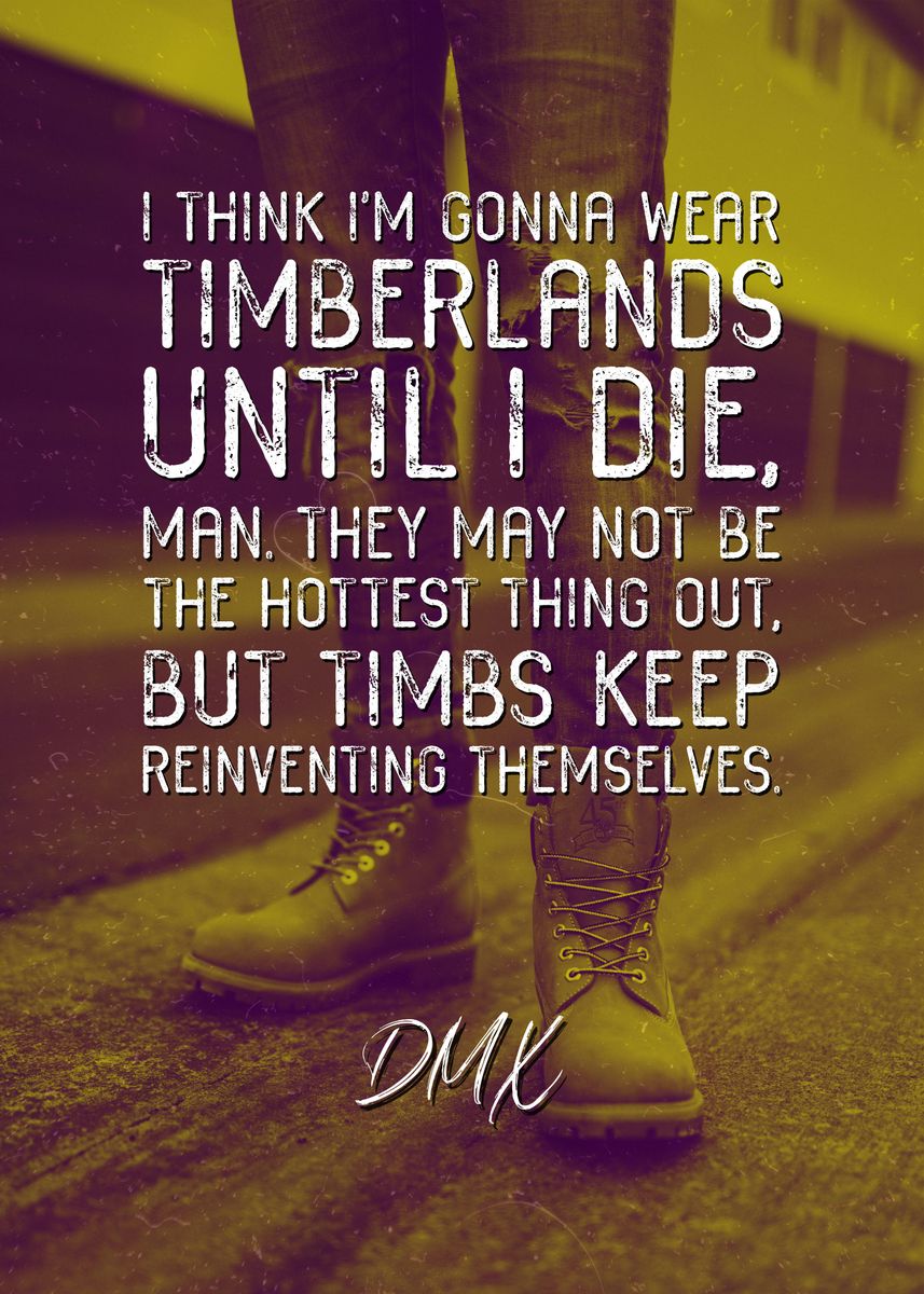 'DMX Quote 6' Poster by Quoteey | Displate