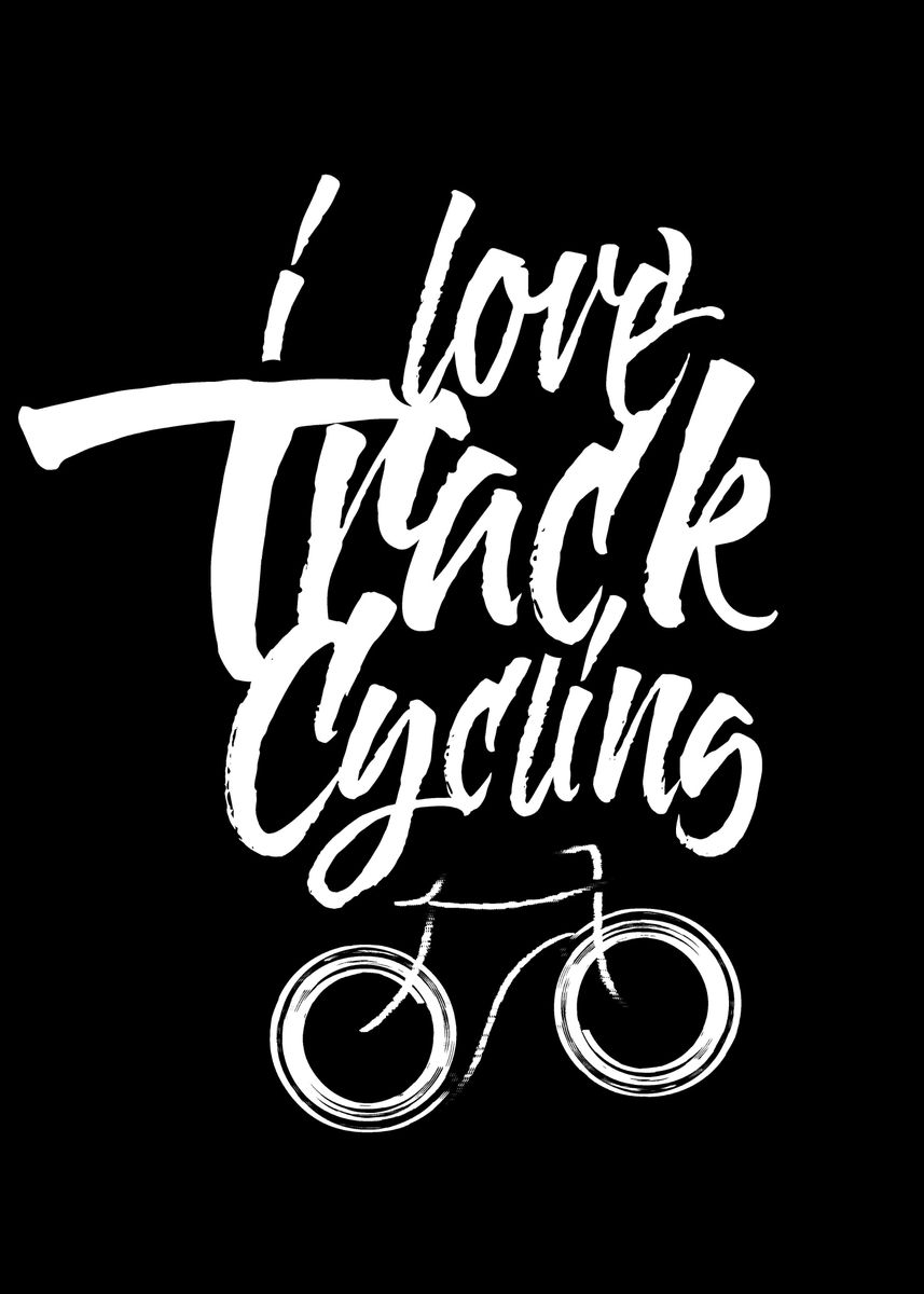 'Track Cycling' Poster, picture, metal print, paint by dr3designs ...