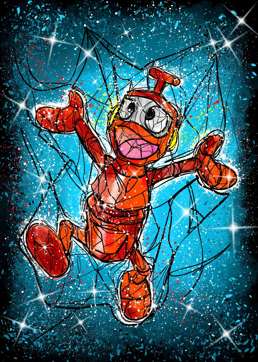 'Nono' Poster, picture, metal print, paint by Gabz Arts | Displate