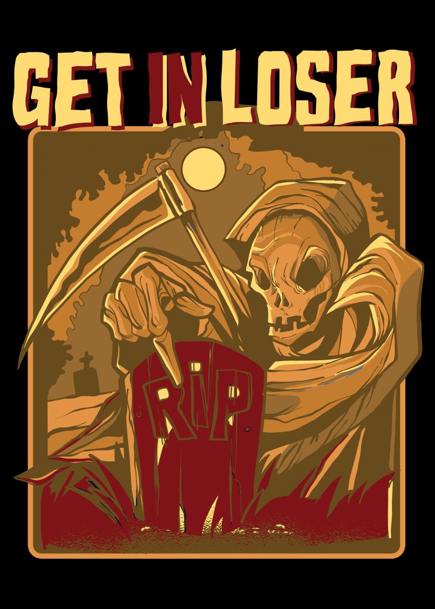 'Reaper' Poster by MrColorUp | Displate