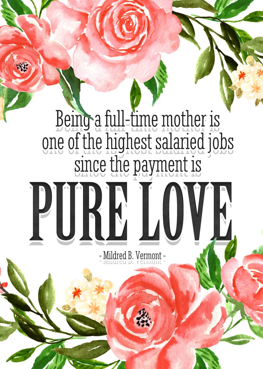 'Pure Love' Poster, picture, metal print, paint by Juliana RW | Displate