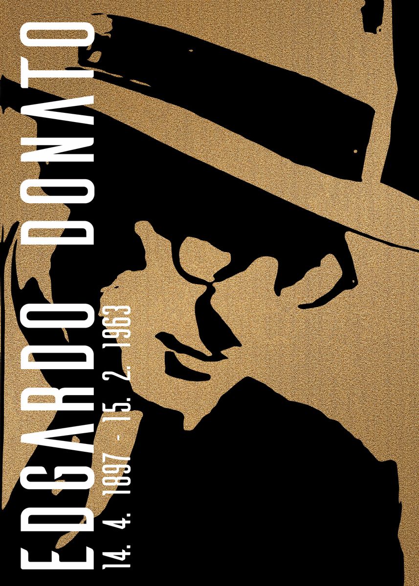 'Edgardo Donato' Poster, picture, metal print, paint by Petra ...