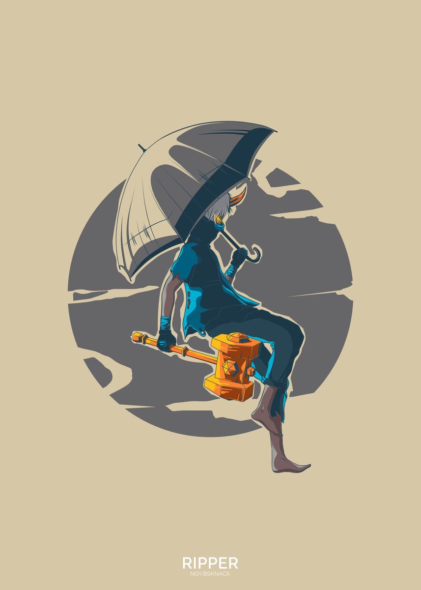 'Ripper' Poster by Noobsknack | Displate