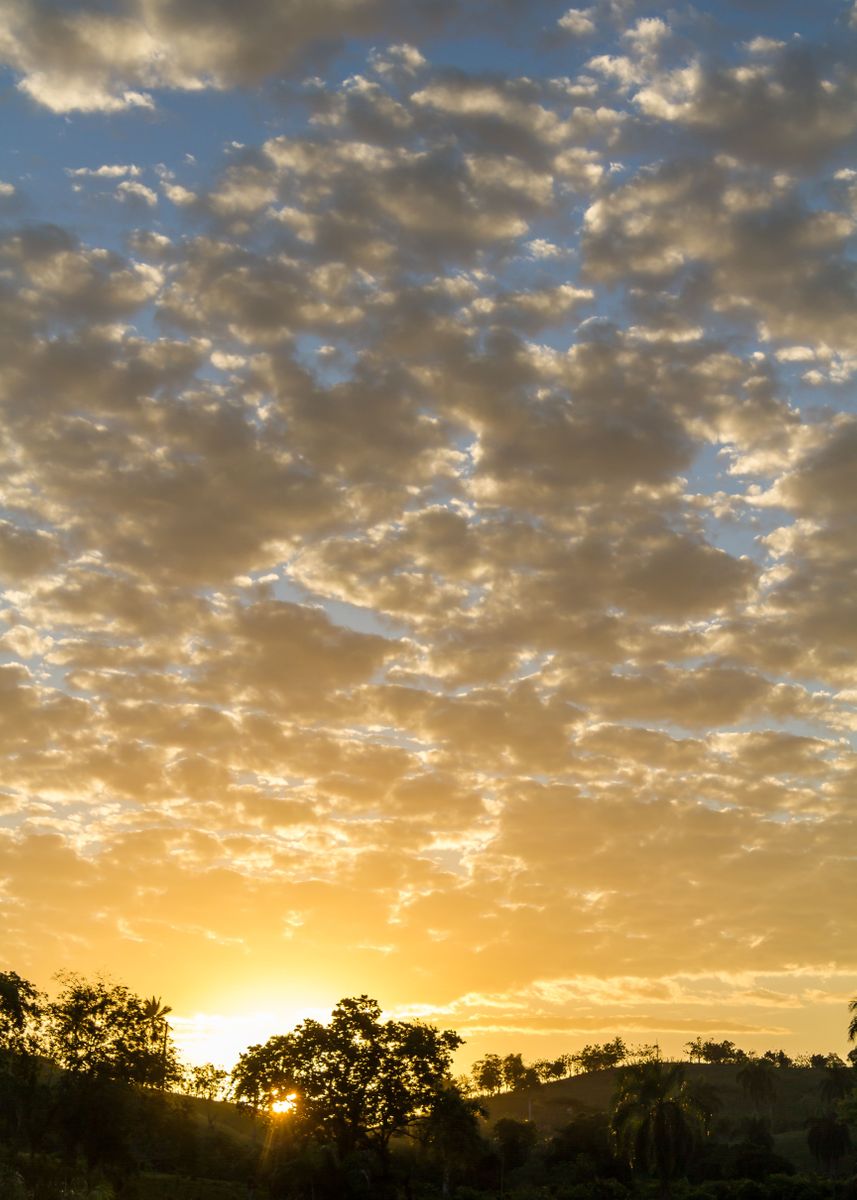 'epic sunrise in the DR' Poster, picture, metal print, paint by Nicole ...