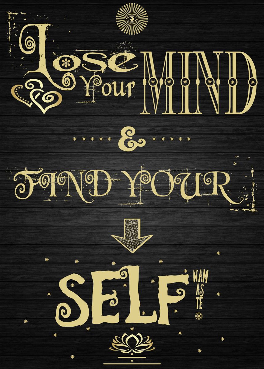 'Lose Your Mind' Poster, picture, metal print, paint by Inspired Images ...