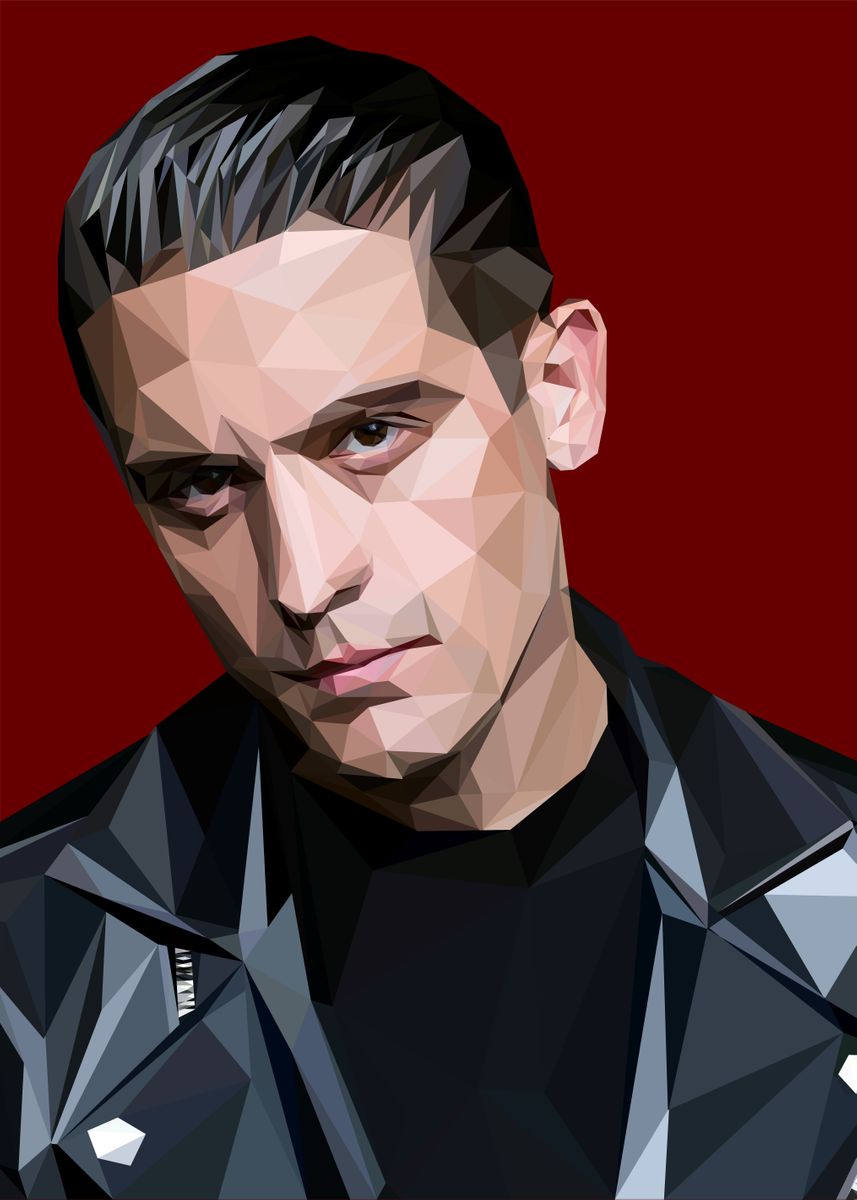 'G Eazy' Poster, picture, metal print, paint by Lowpoly Posters | Displate