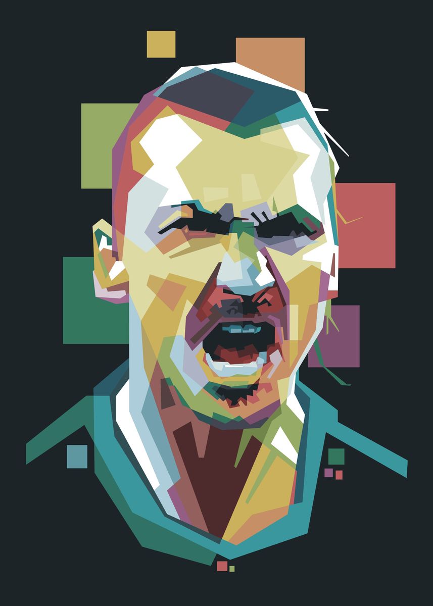 'Ibrahimovic Celebration' Poster by Ant Sepulchre | Displate