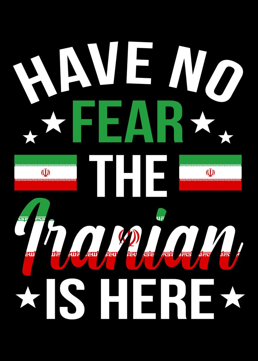 'Iran' Poster, picture, metal print, paint by Hexor | Displate