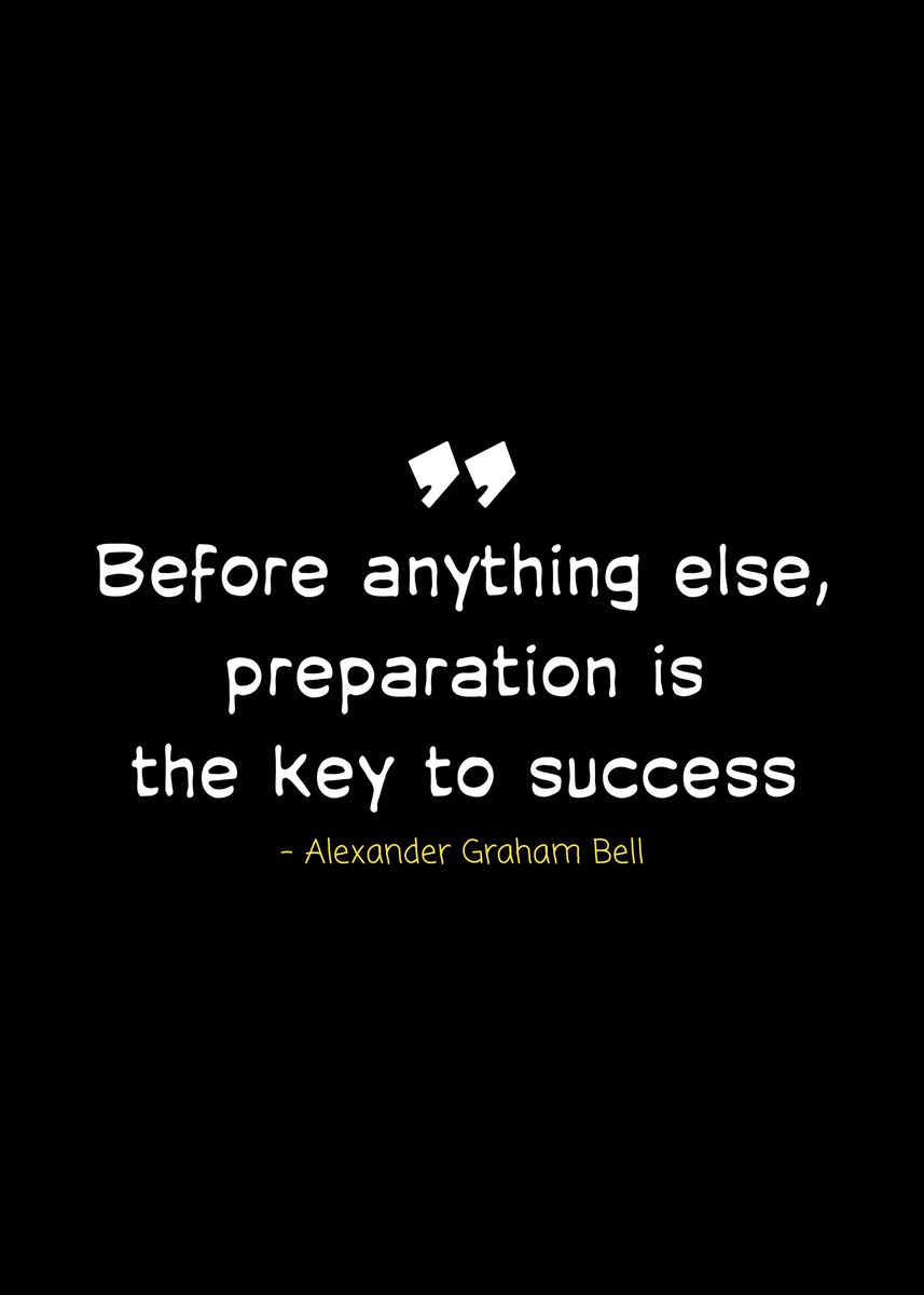 'alexander graham quotes' Poster, picture, metal print, paint by DNSM ...