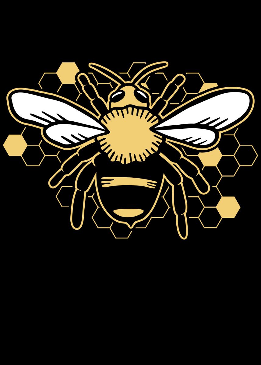 'Bee Lover' Poster by NAO | Displate