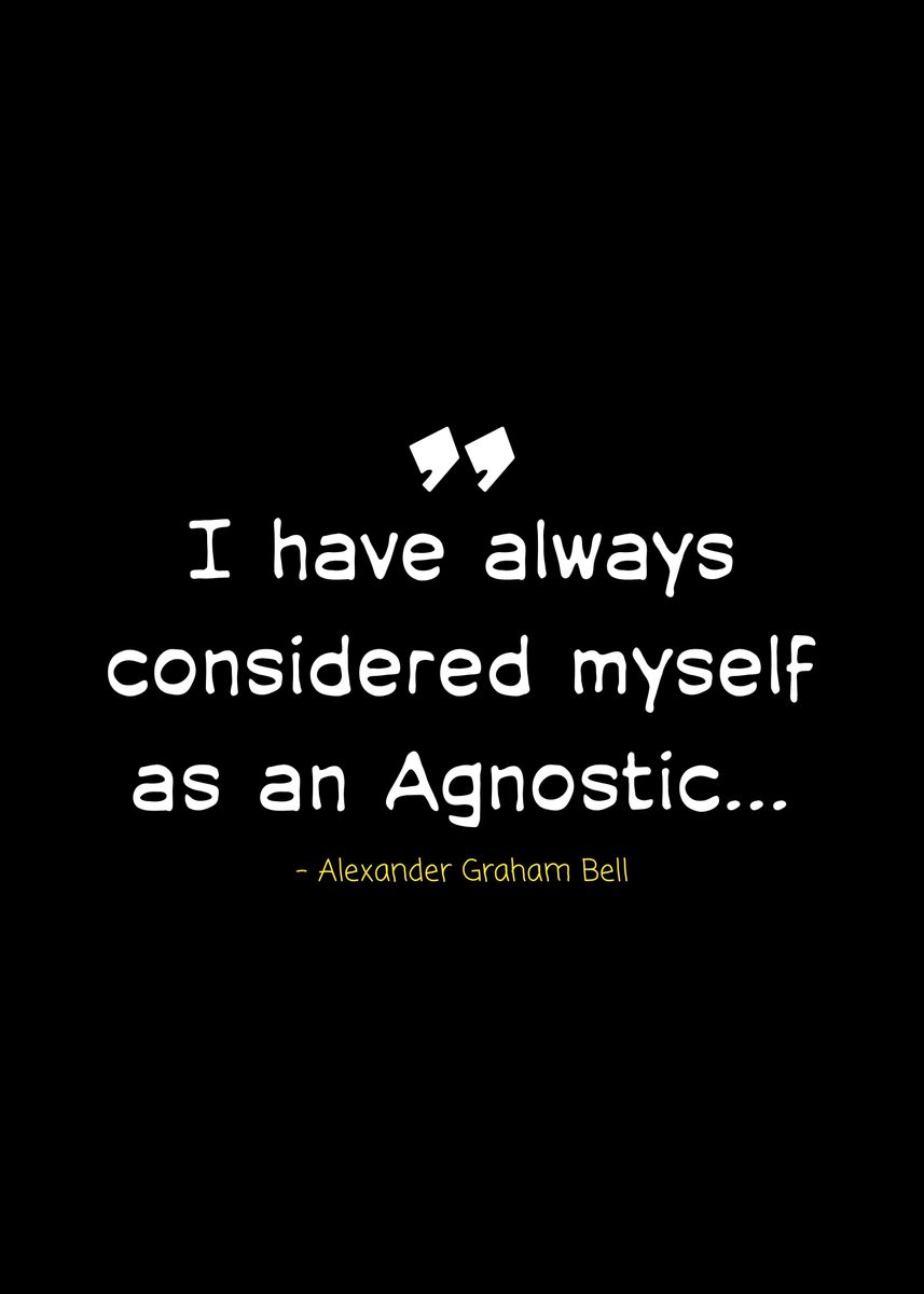 'alexander graham quotes' Poster, picture, metal print, paint by DNSM ...