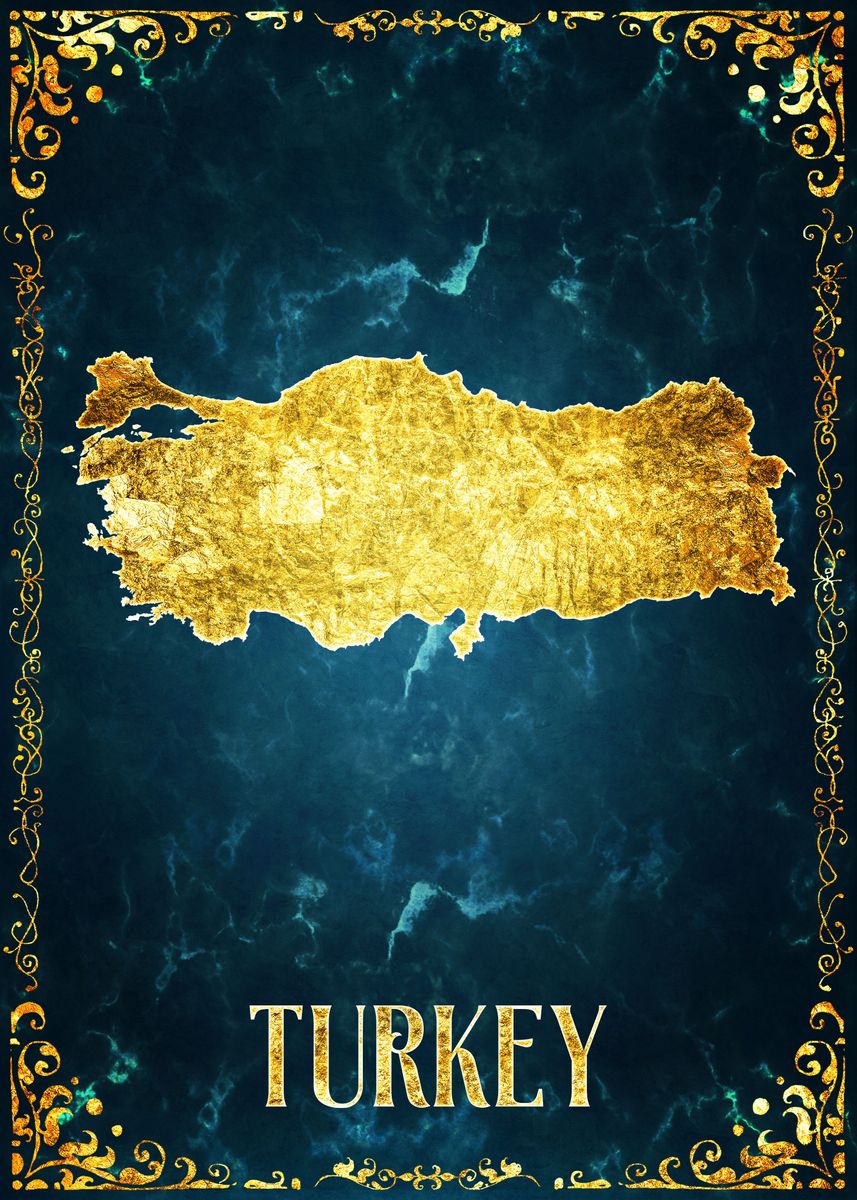 'Turkey' Poster by SplashDesign | Displate